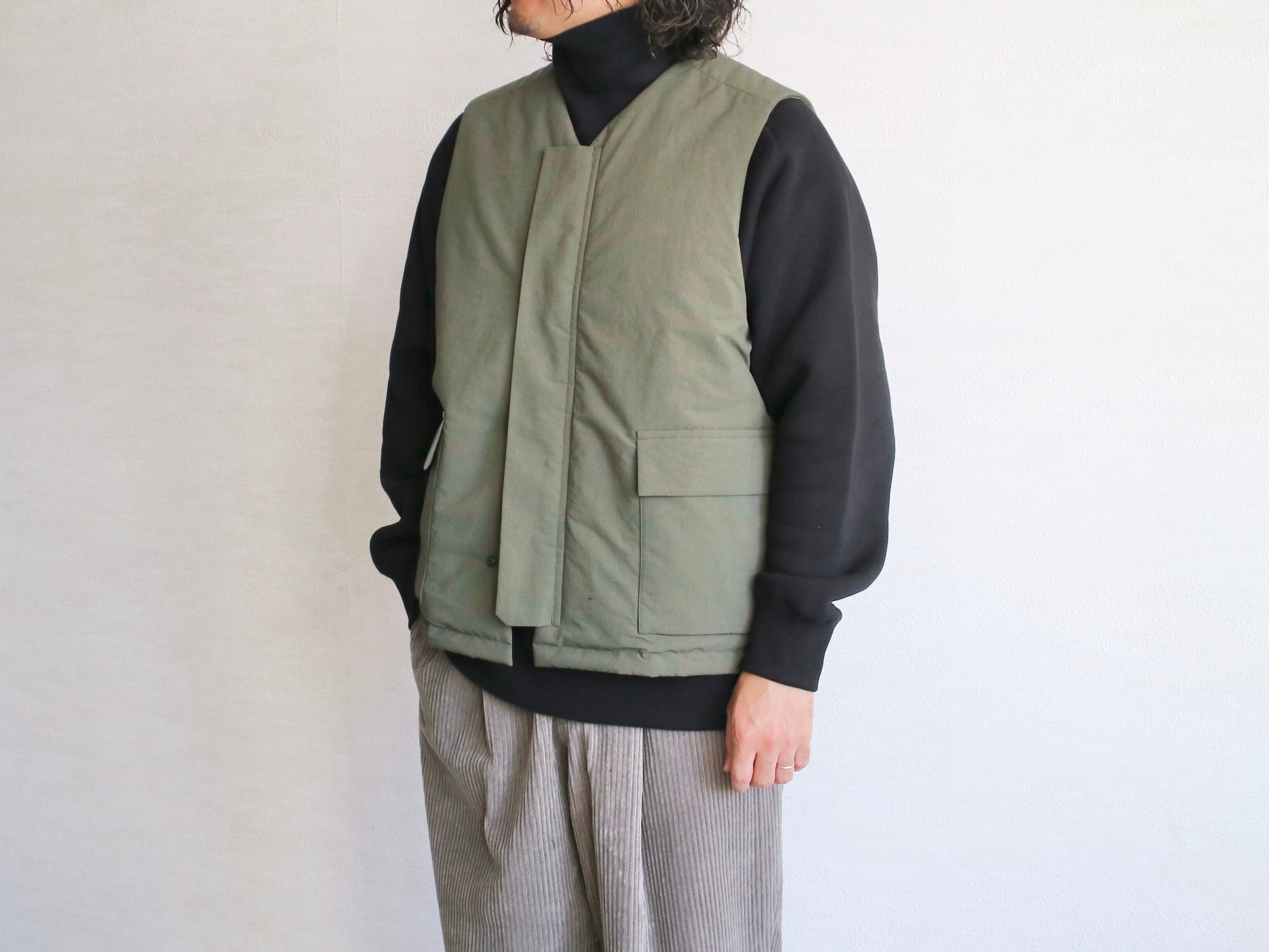 STILL BY HAND スティルバイハンド】LARGE POCKET PADDED VEST STILL BY HAND スティルバイハンド】LARGE POCKET PADDED VEST