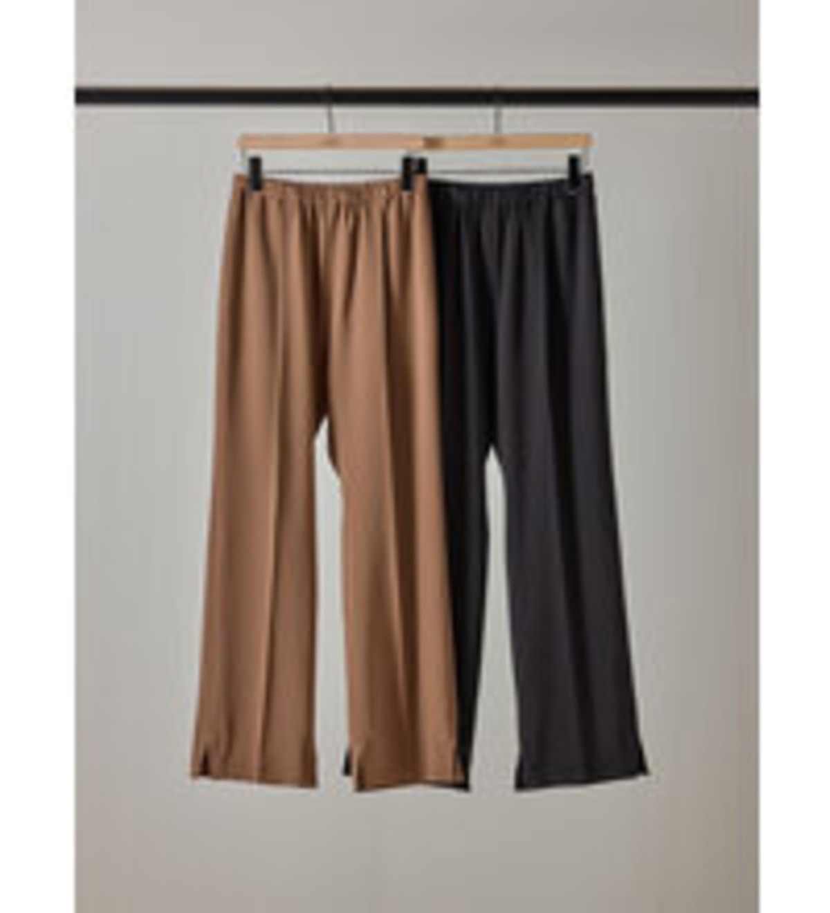 【ご予約品】《YENN》SIDE SLIT SLACKS | TAO KALEIDOSCOPE