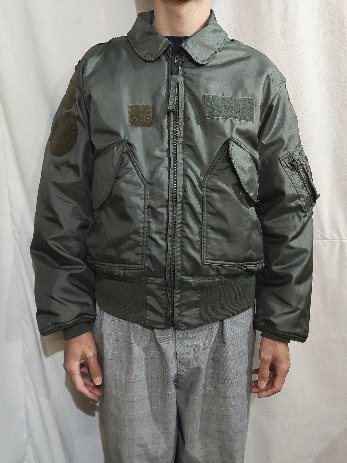 70s US ARMY CWU-45/P Flight jacket size Medium [ee-3] | PREIN