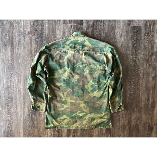 60s usmc jungle fatigue jkt 4th model “ERDL Green Leaf Camo” ジ ...