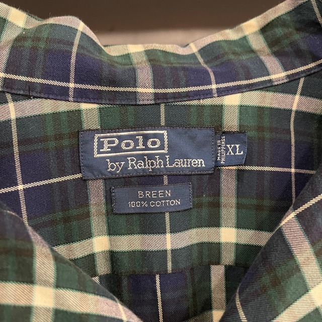 90s Polo by Ralph Lauren L/S Open Collar Shirt | VOSTOK