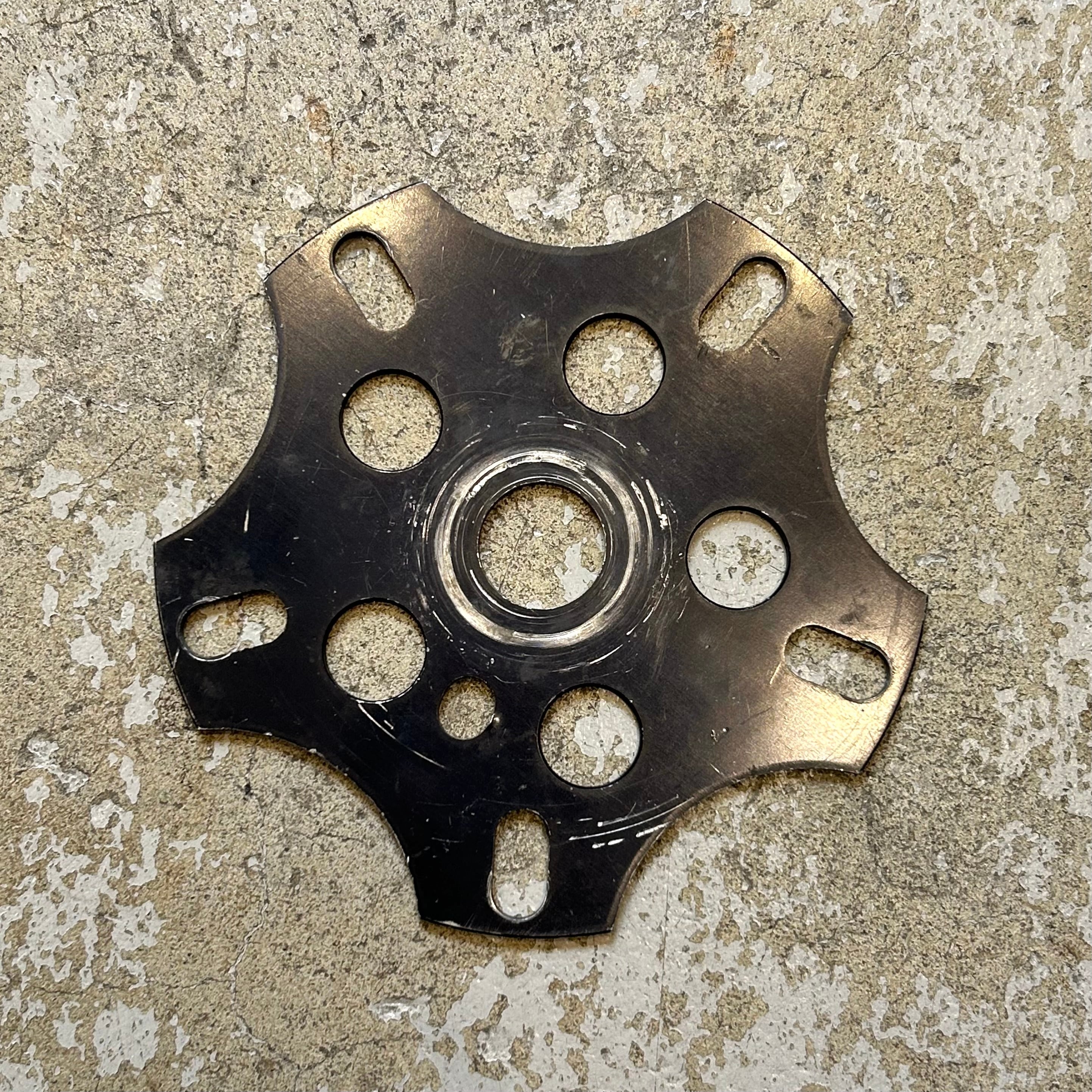 VINTAGE / UESD / MONGOOSE "PRO CLASS" disc ( spider ) inn BLACK ...