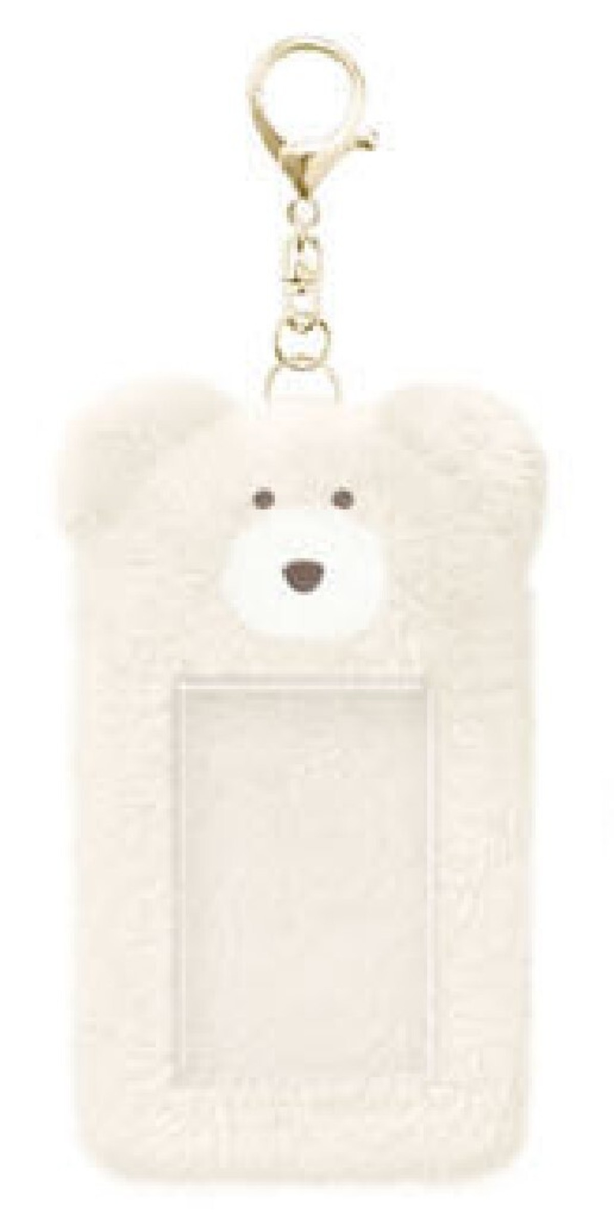 モコモカ トレカケース キーホルダー 84013_クリーム passcase photo key holder ほっこり モコモカ推し活グッズ ...