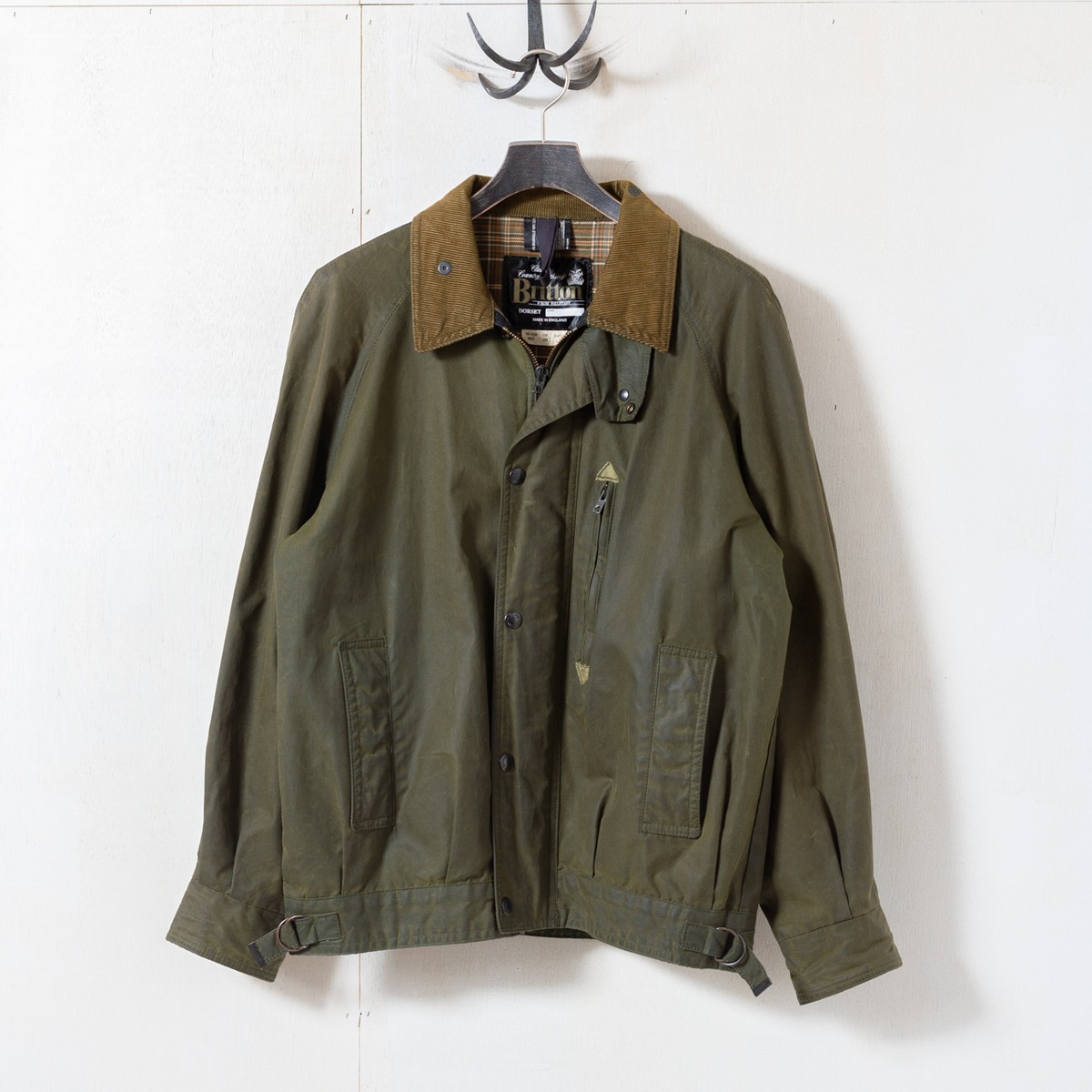 Britton by Belstaff Bomber jacket Sage Medium @1980s e1685c | British ...
