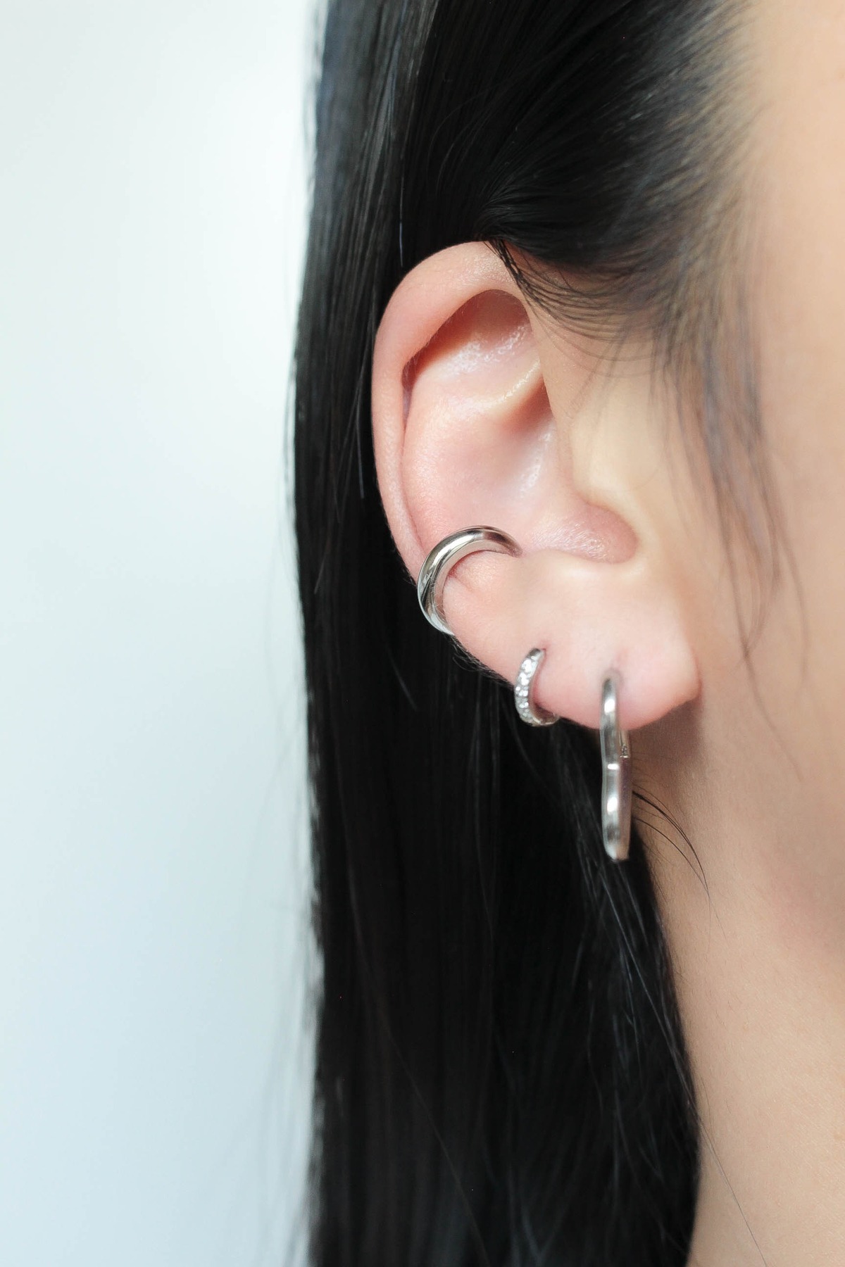 Simple Ear Cuff / 3mm | 金属アレルギー対応のアクセサリー ebine
