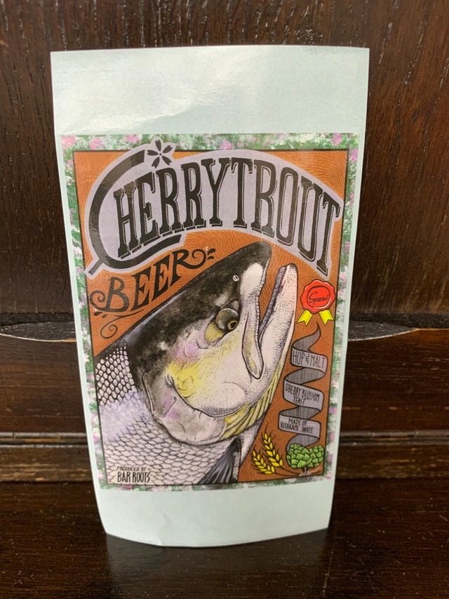 ステッカー PROTECT YOUR LOCAL TROUT BEER #1 CHERRYTROUT | Sakura Brewery