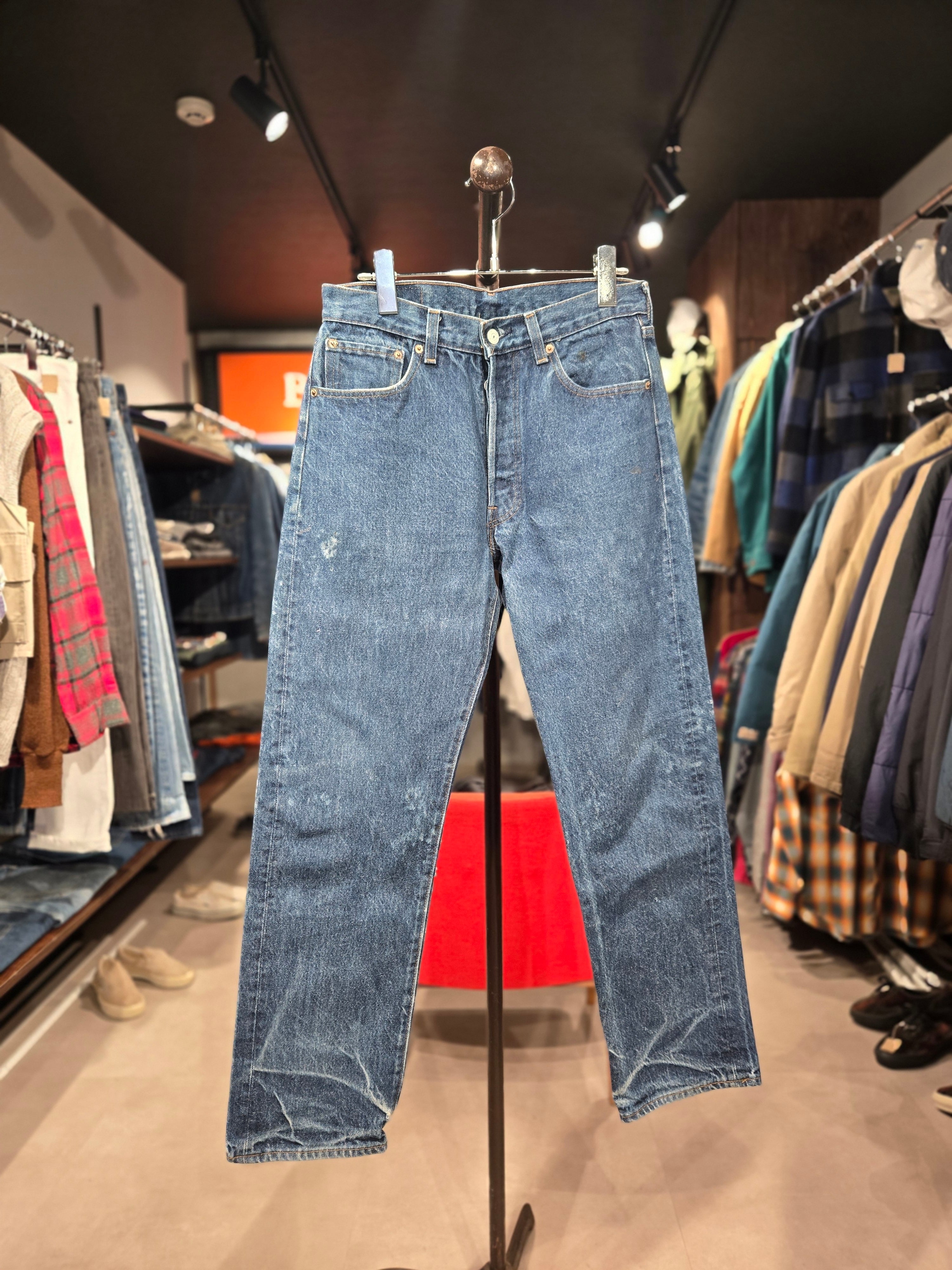 1980's Levi's 501 内股シングル SIZE : W31 L32 | 古着屋Border Line