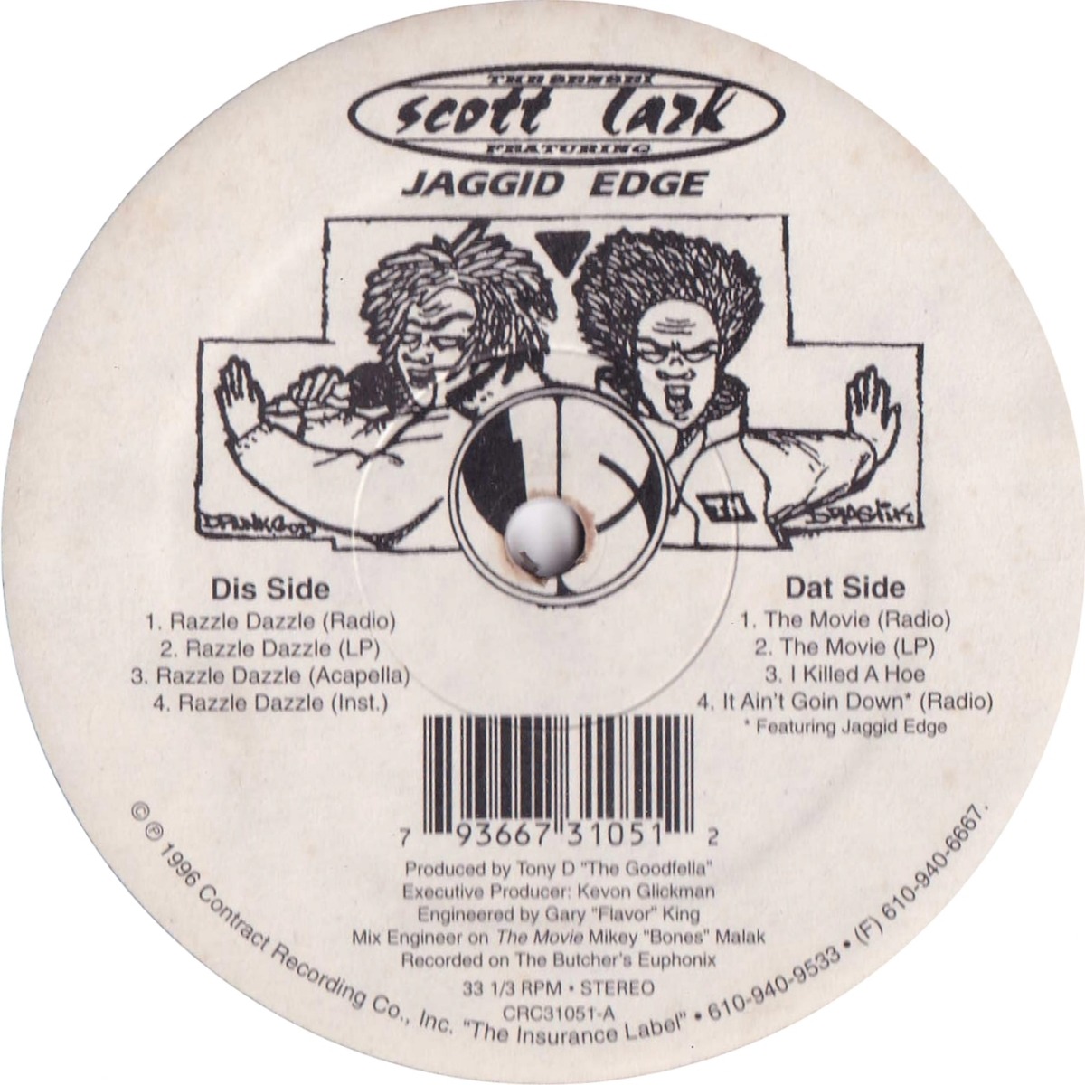 Scott Lark Da Sensei – Razzle Dazzle | First Floor Records / Used House vinyl select shop