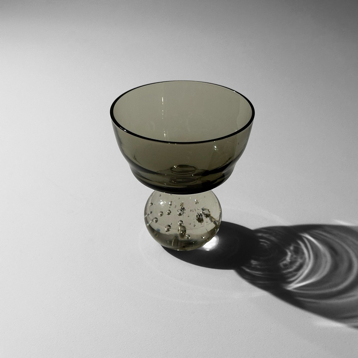 Stem Glass M 170ml（Grey） | Atelier Sumer