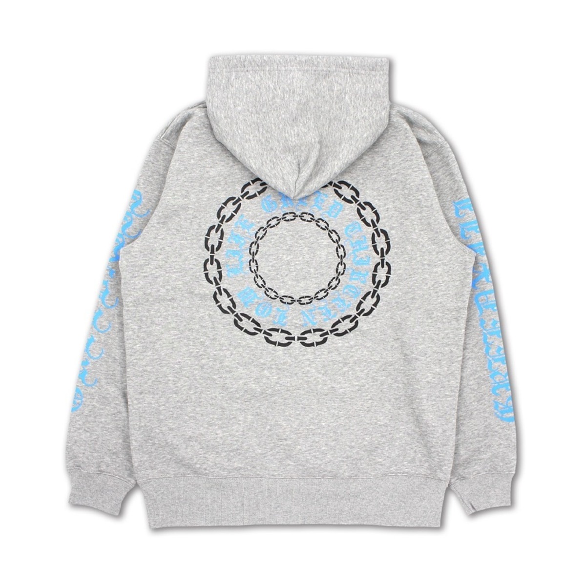 GREED13 CHAIN PULLOVER HOODIE gray | DOG HOUSE GARAGE