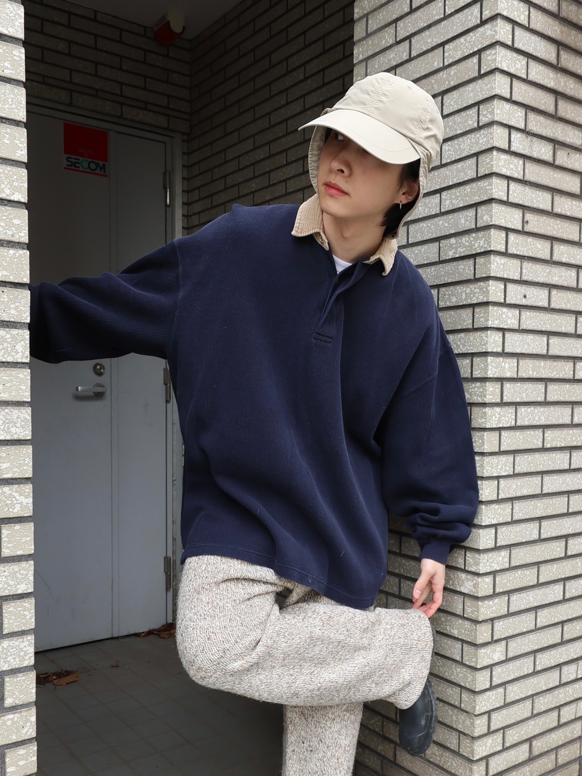 【USED】1990s Eddie Bauer change pattern pullover shirt | mother. used ...