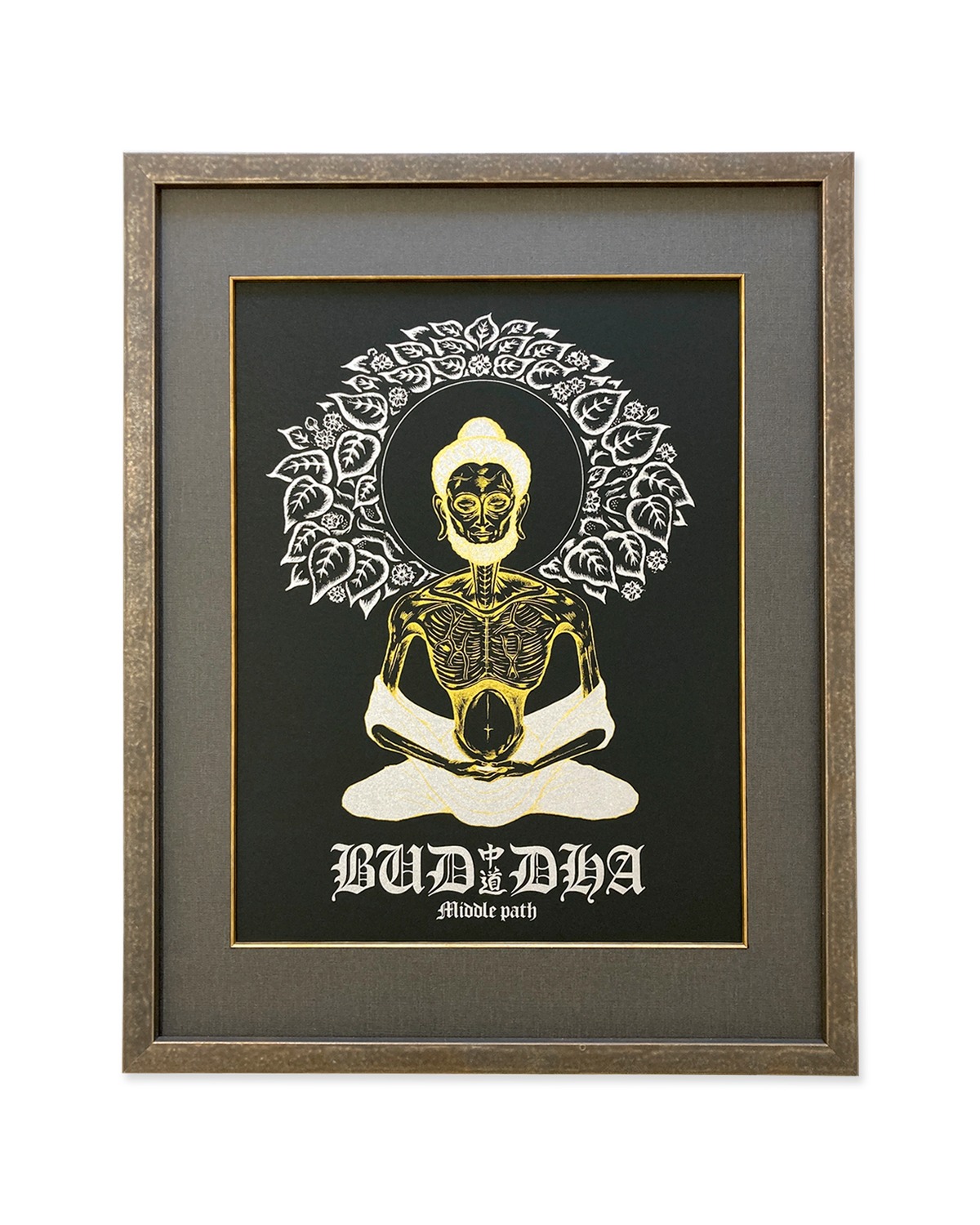 中道 Silkscreen Poster | byouki artworks shop