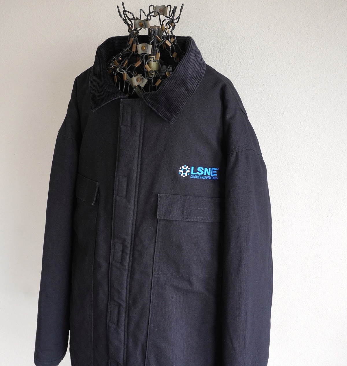 2010's [STEELGUARD] "Arctic Coat" ダックキャンバスシェル×キルティングライナー トラディショナルコート型 ...