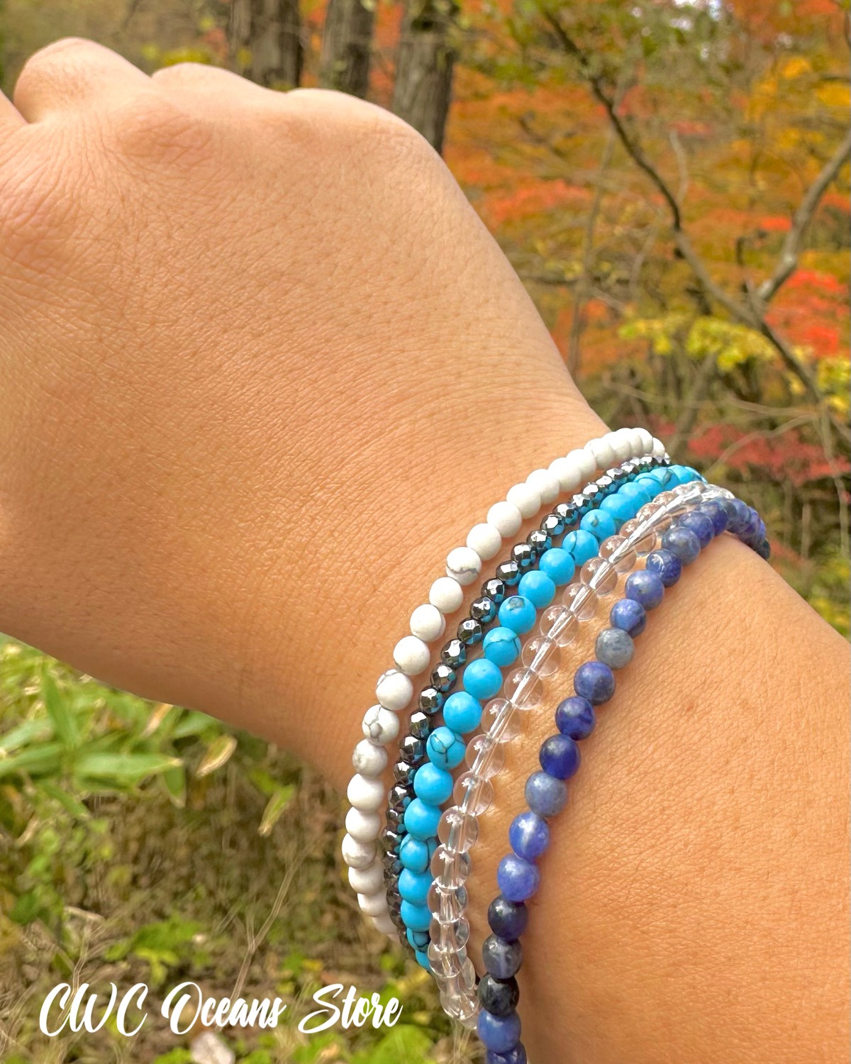 Hawaiian natural stone bracelet | CWC Oceans Store