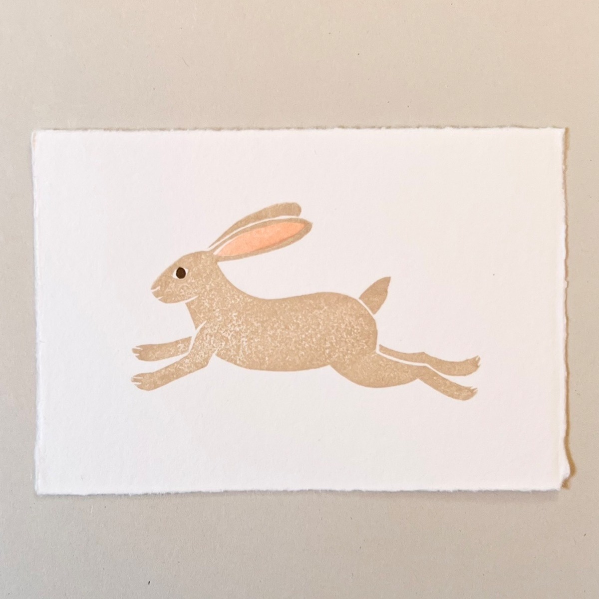 postcard (rabbit ウサギ) | kanaexpress