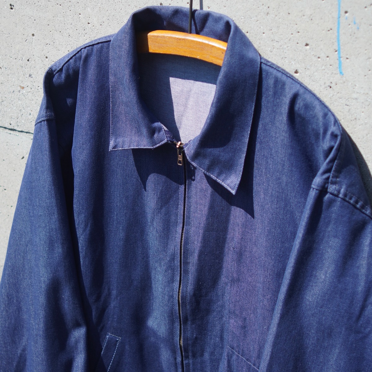 1980s French denim work jacket | Nomad.