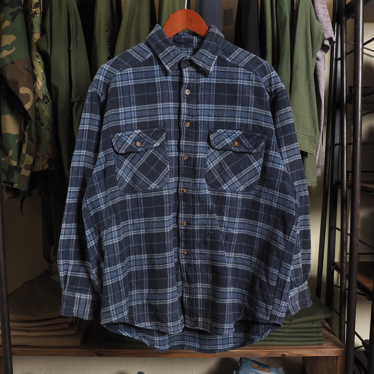 “FIELDN FOREST ” Flannel shirt | 古着屋シミー