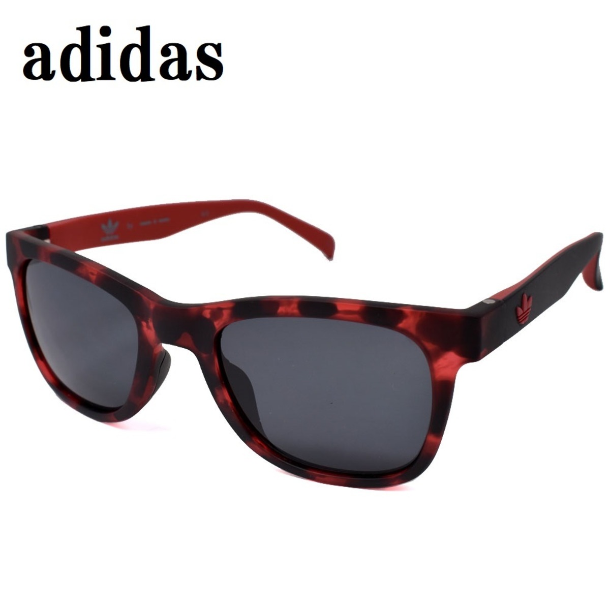 adidas SUNGLASSES ASIAN FIT AOR004/N 142 009 SMOKE RED HAVANA BLACK ...