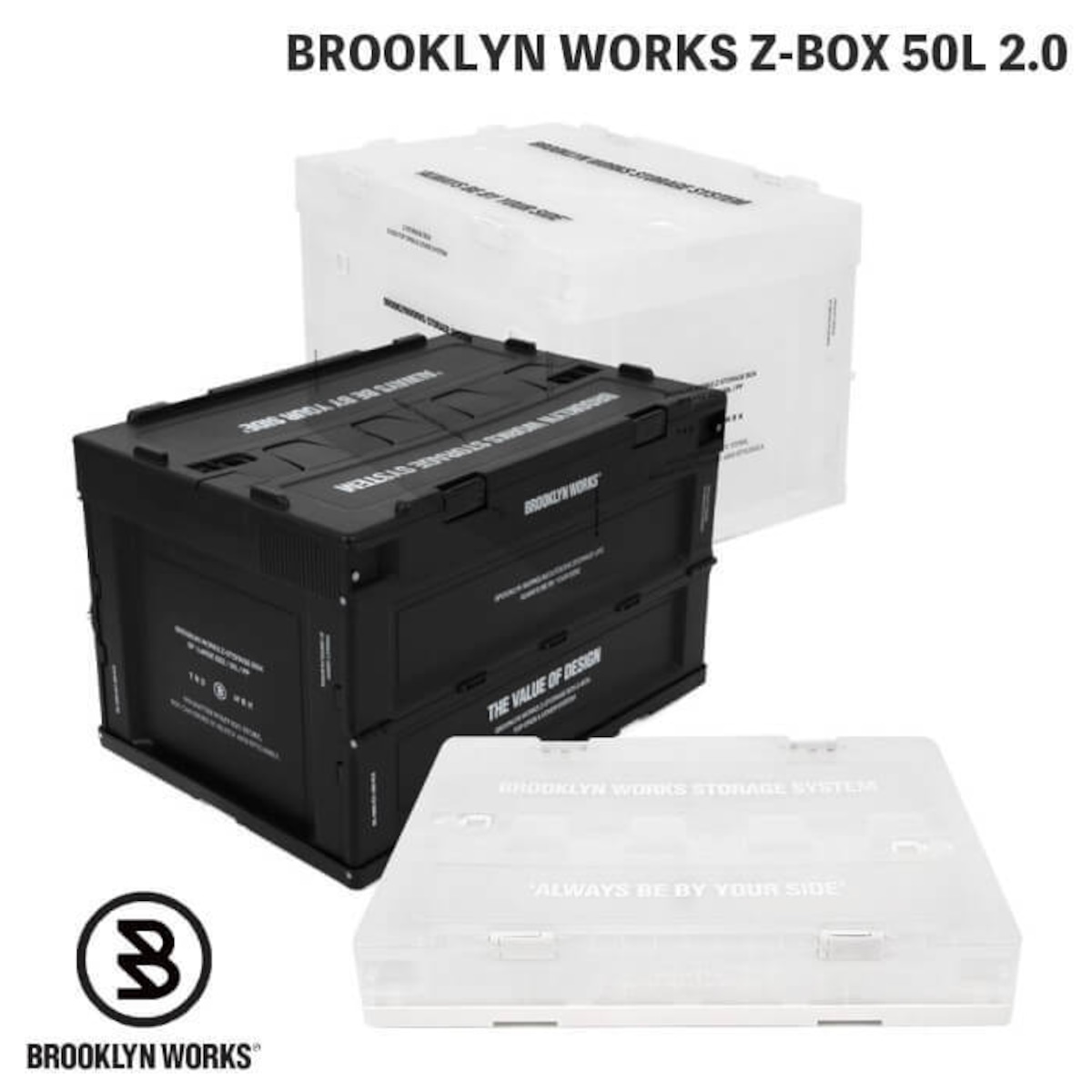 BROOKLYN WORKS Z STORAGE BOX 50L / Zストレージボックス 】 ブルックリンワークス キャンプ アウトドア ...