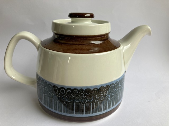 Rorstrand / ロールストランド Amanda / アマンダ ティーポット Christina Campbell クリスティーナ・キャンベル | 菫堂 《北欧ヴィンテージ雑貨/北欧雑貨》