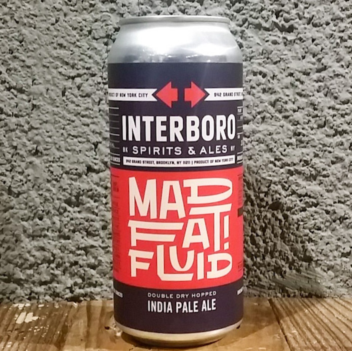 インターボロ マッドファットフルイッド Interboro Mad Fat Fluid IPA【クラフトビール ...