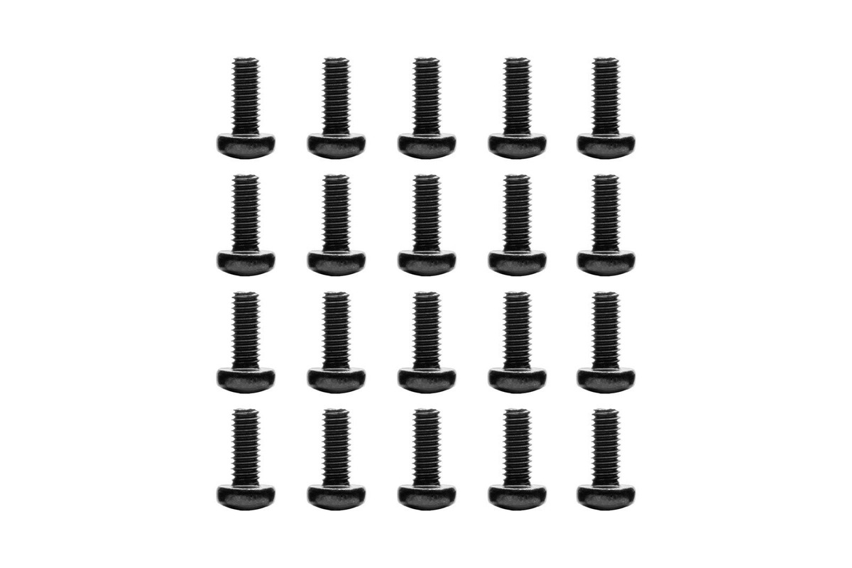 【3831109898000】 EK-Loop Phillips Head Screw Set M4x10mm - Black (20pcs ...