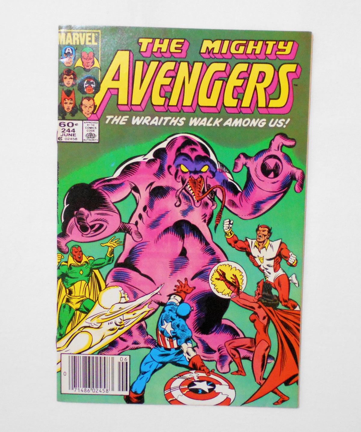 【アベンジャーズ THE MIGHTY AVENGERS】 VOL.1 NO.244 MARVEL ＜1984年＞ アメコミ アメリカン ...