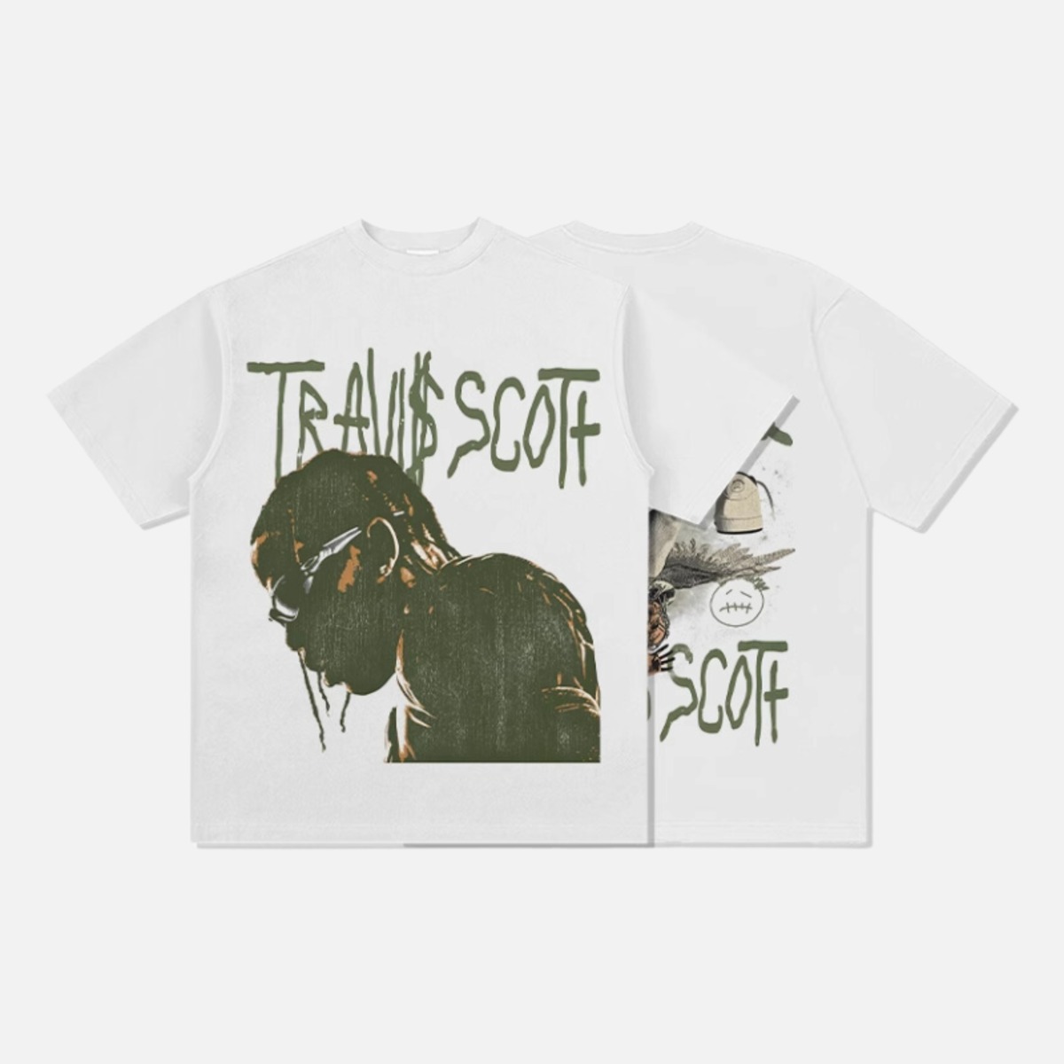 【FLEX0986】Travis Scott Print Tee | FLEX MADE | フレックスメイド