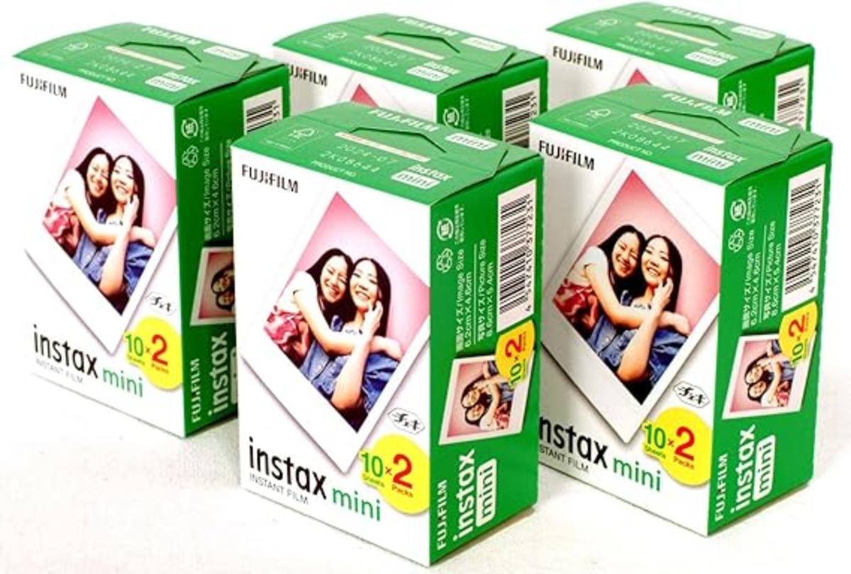 富士フイルム チェキ インスタントカラーフィルム instax mini 2P×5 計100枚 a | hero01