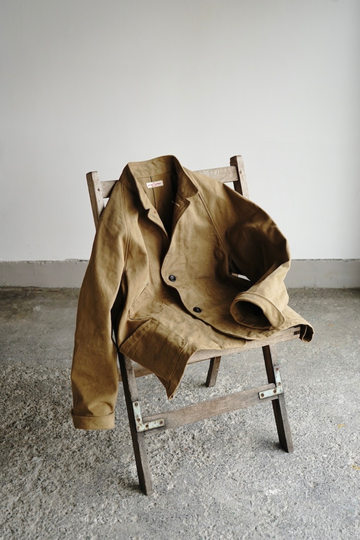 【受注生産】MING / Railway Jacket(British Cotton Twill/Khaki) | MING folk ...