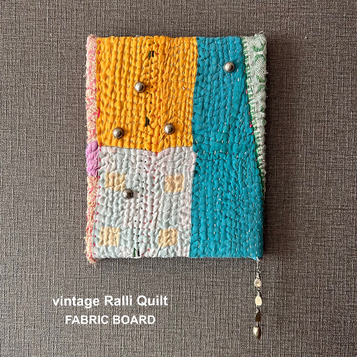 Vintage Ralli Quilt 【FABRIC BOARD】M-③ | easyskanking