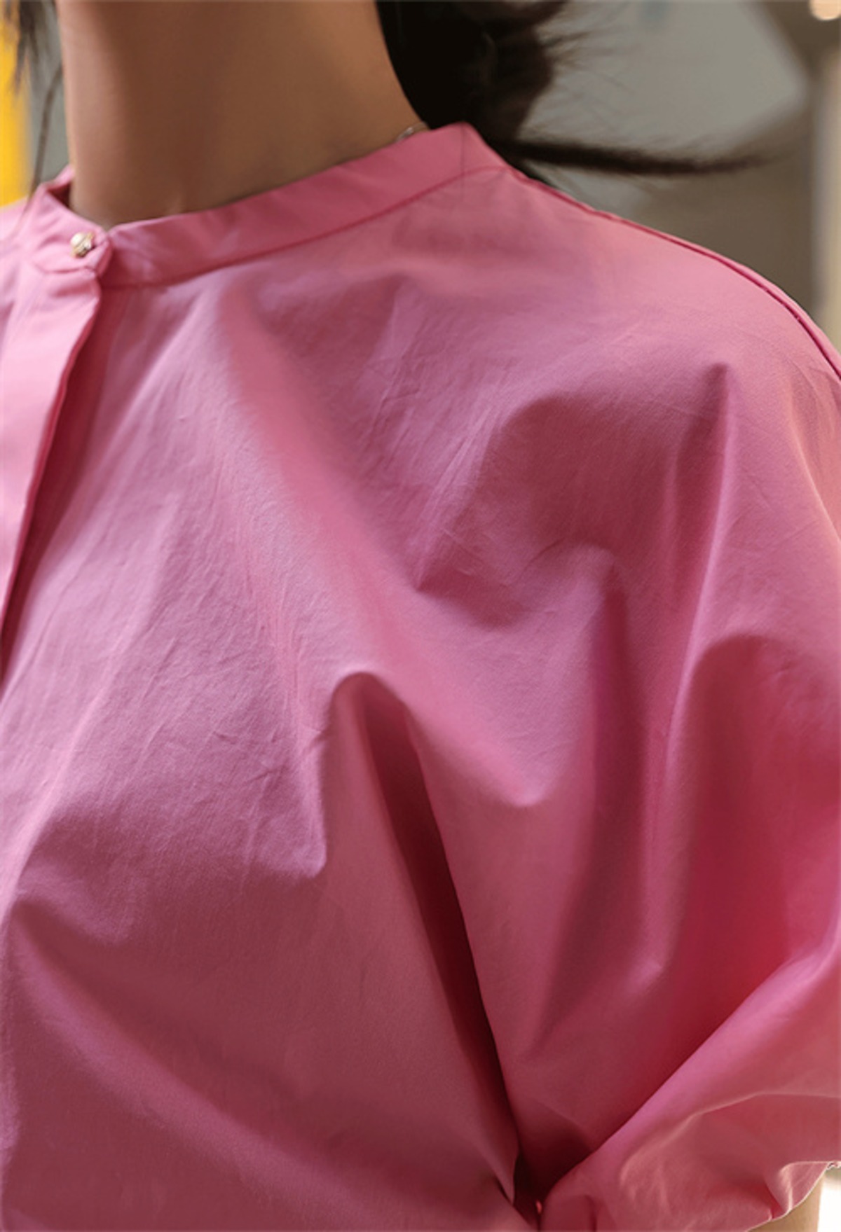 u21794 2023夏新作 レディース トップス 上品 韓国風 無地 ラウンドネック ファション 半袖 | gizshop