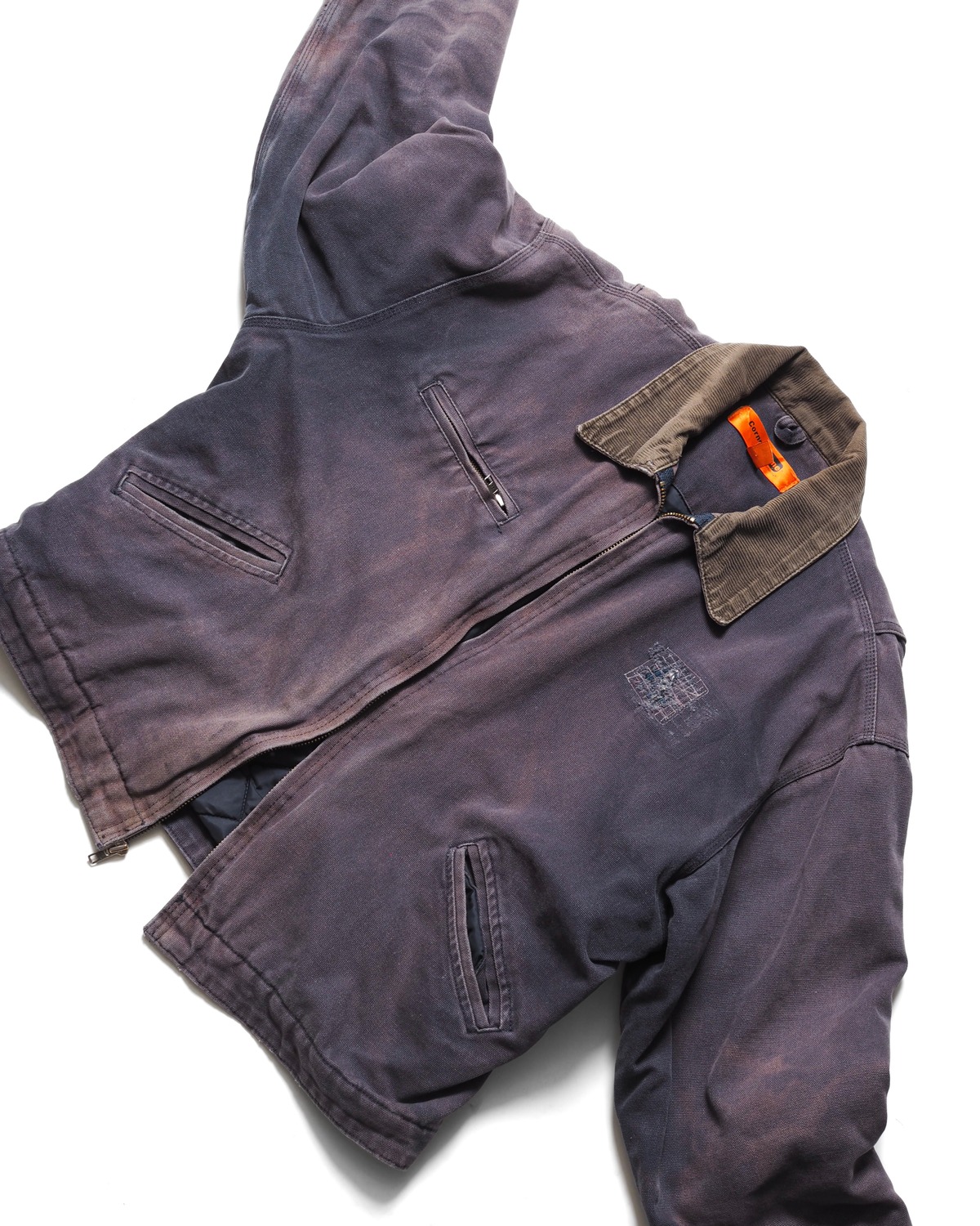 80s Work Good Vibes Fading Jacket | PULP VINTAGE ONLINE