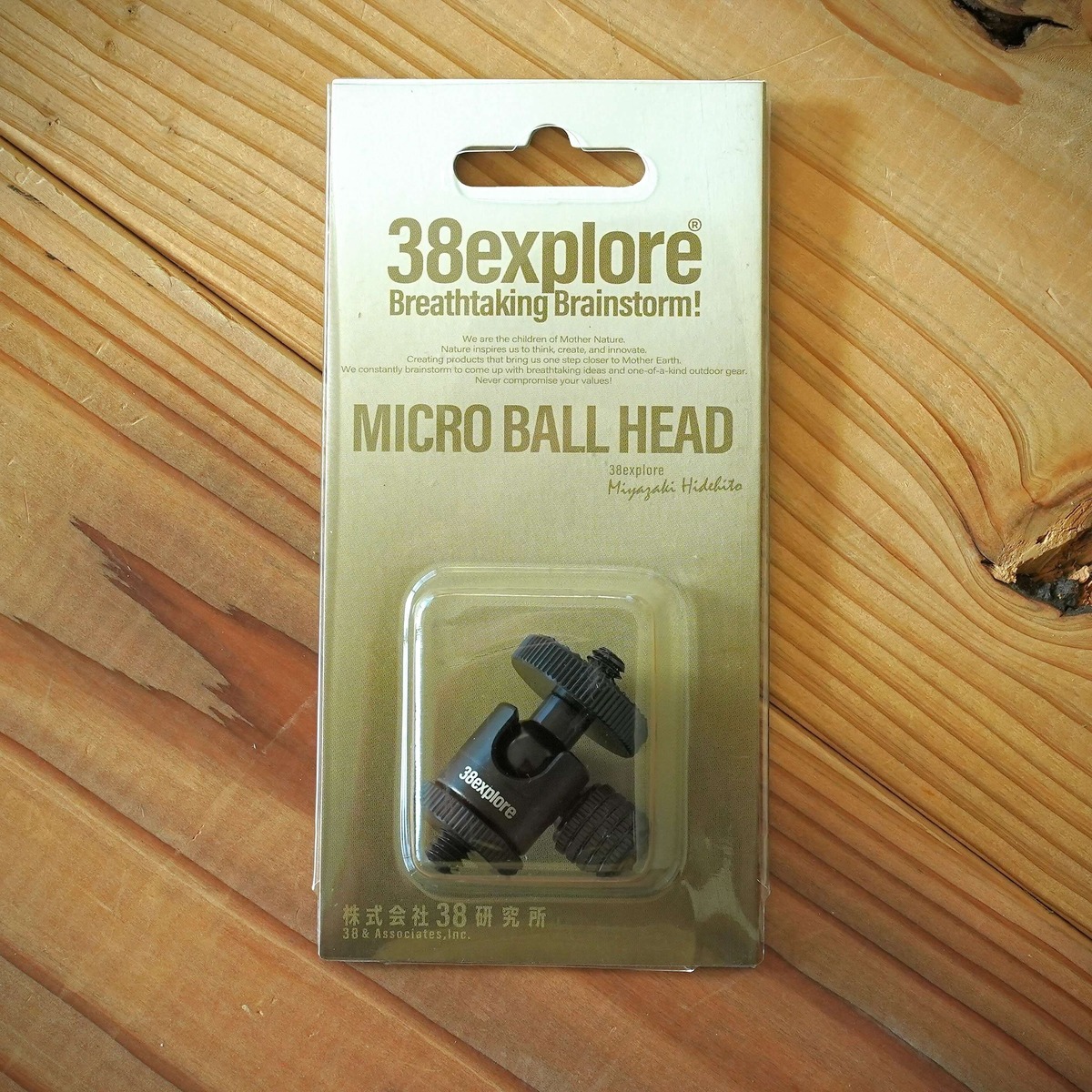 Dekitech 38explore MICRO BALL HEAD MALE（オス） | NOWEST CAMP ONLINE SHOP
