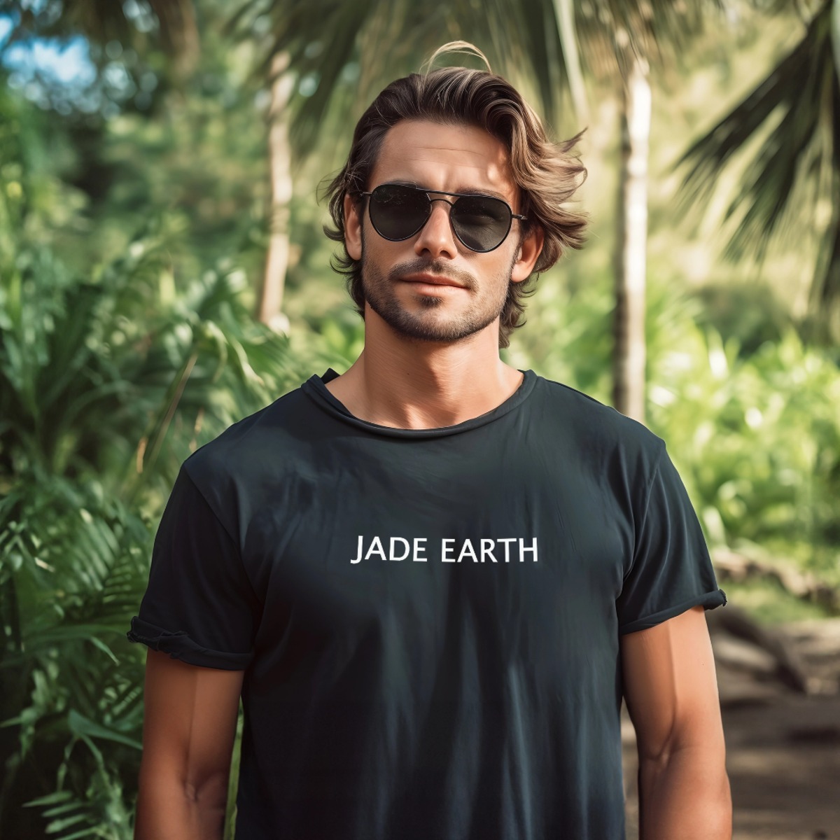 10オンスヘビーウェイトTシャツ | JADE EARTH