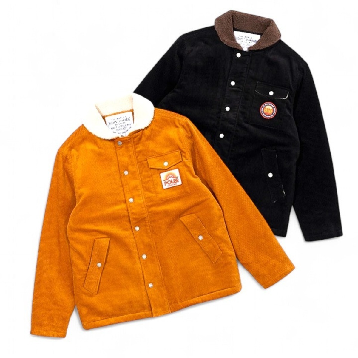 POLER CORDUROY BOA JACKET / 233mcv0020 ポーラー コーデュロイボアジャケット | TRADER LUCK