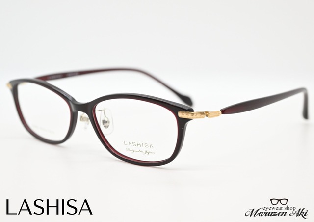 LASHISA LS-011 52サイズ col.2 ラシサ 眼鏡 可愛いメガネ おしゃれメガネ | Eyewearshop 丸善 安芸