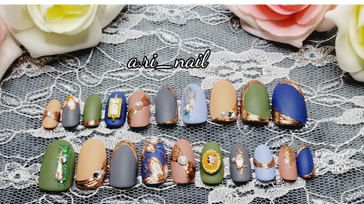【現品・即納可】ニュアンスネイル20本セット | a.ri_nail 〜ネイルチップ販売〜