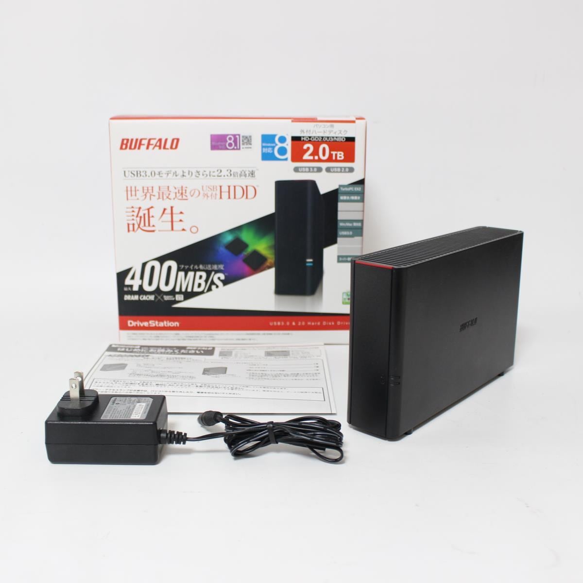 BUFFALO｜LinkStation｜LS210DC｜2TB｜HD-GD2.0U3/NBD｜USB3.0 USB2.0｜外付ハードディスク｜外付HDD｜NAS｜バッファロー｜220007 ...