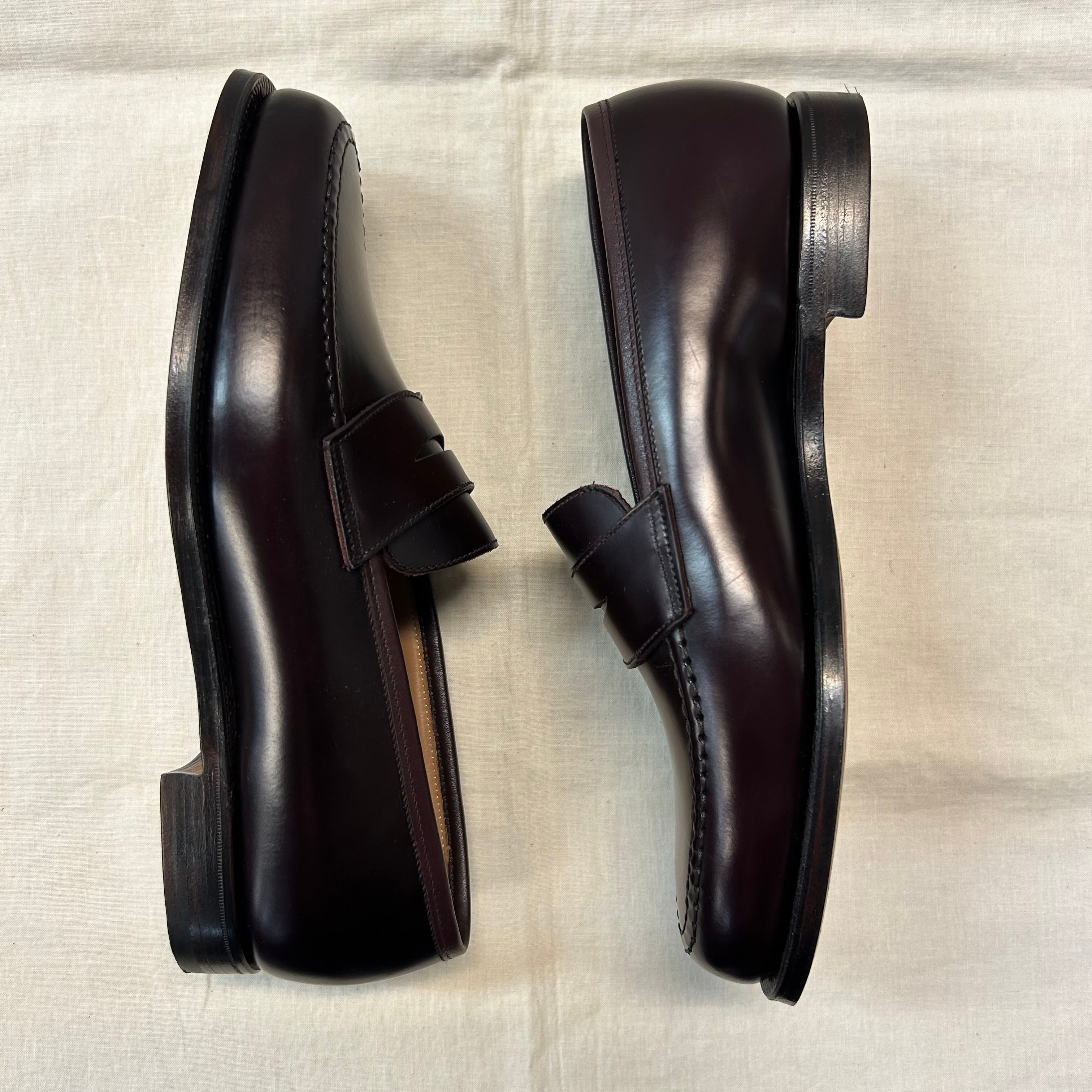 "NEW" CROCKETT&JONES "BOSTON" LEATHER LOAFER 《6 1/2 E》 | safarionline