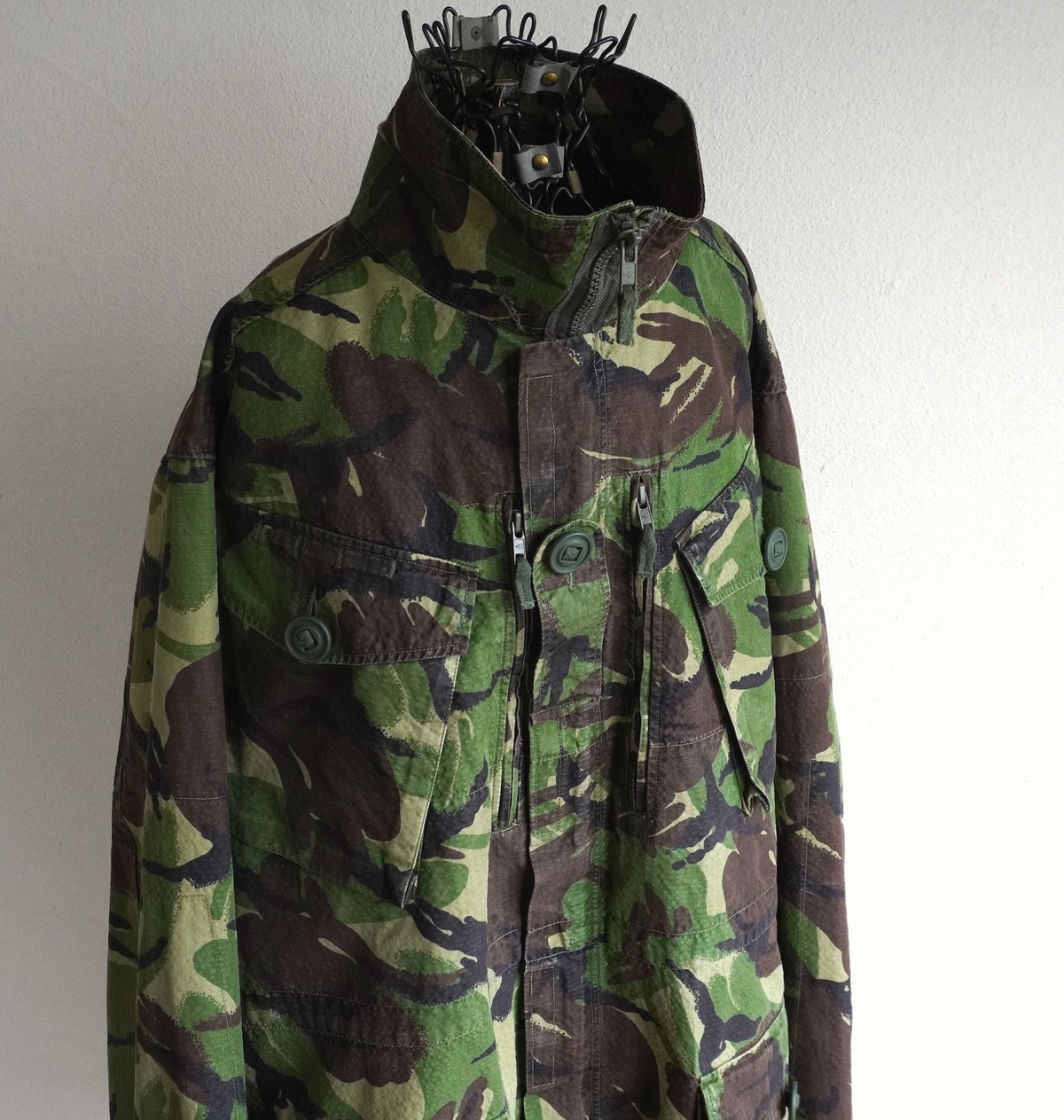 1990's [BRITISH ARMY] "CS95" フィールドジャケット DPMカモフラージュ 表記(180/96) イギリス軍 ...