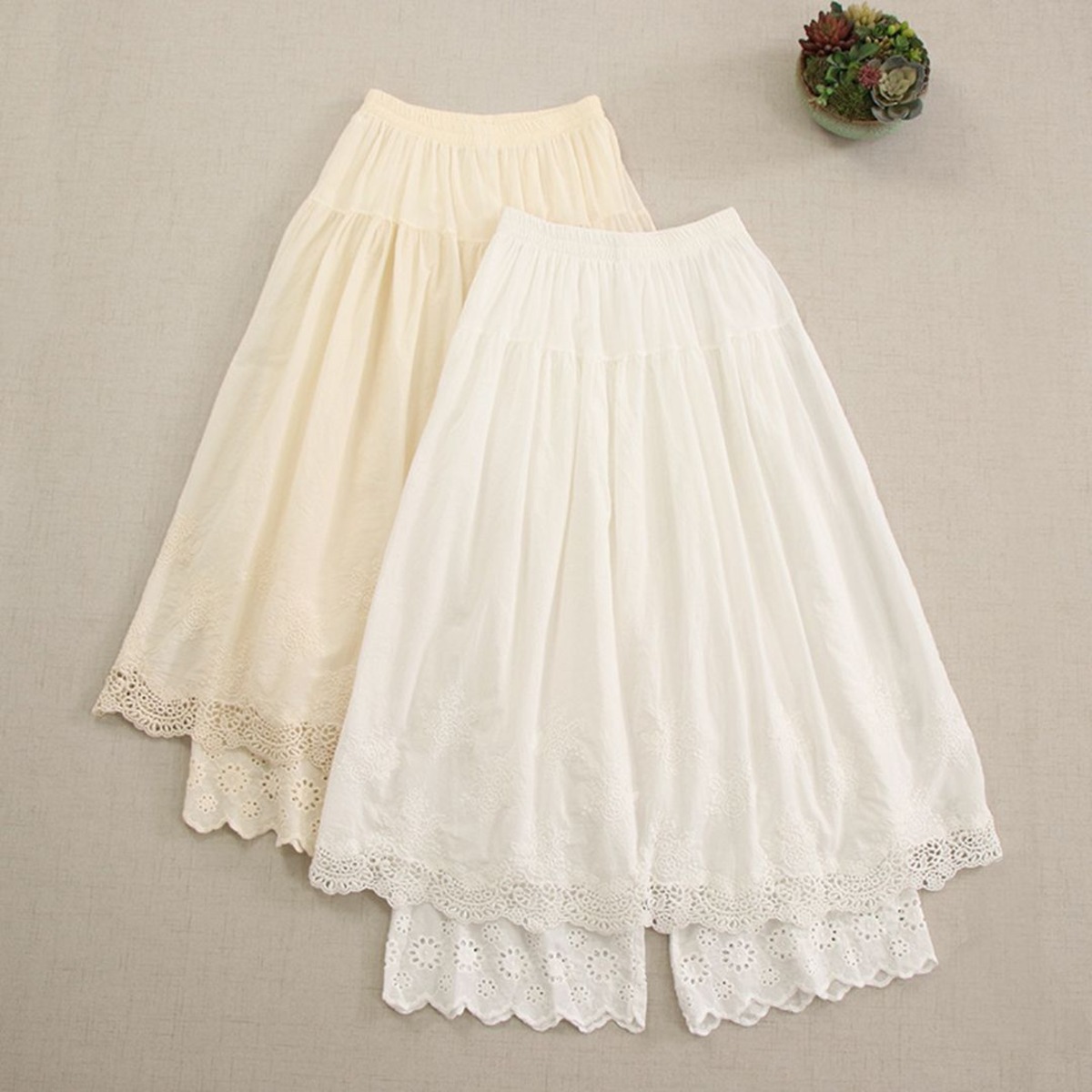 レイヤードスカート ペチパンツ M 3col 250059 | Raglana