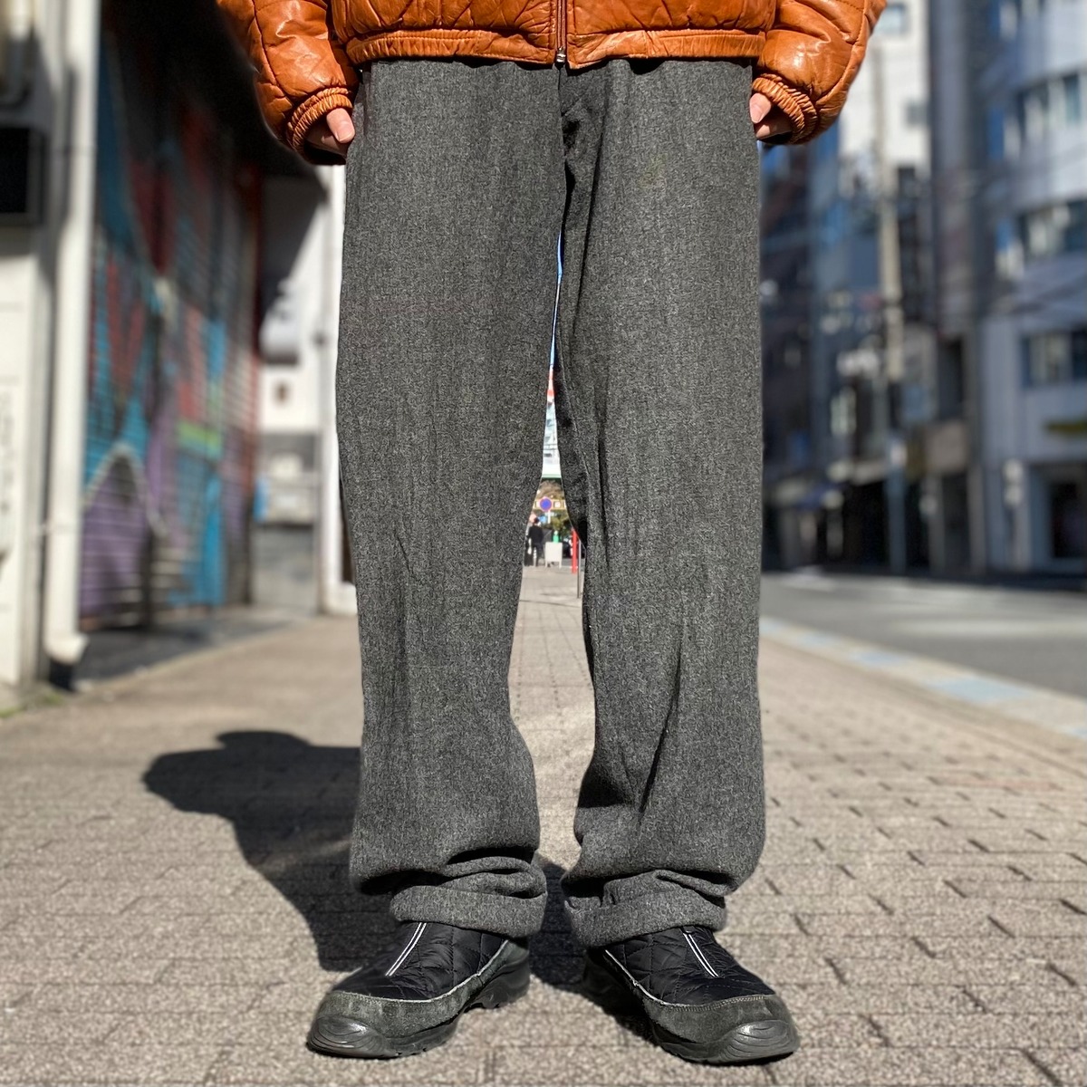 60's Vintage Wool Slacks | spike osu