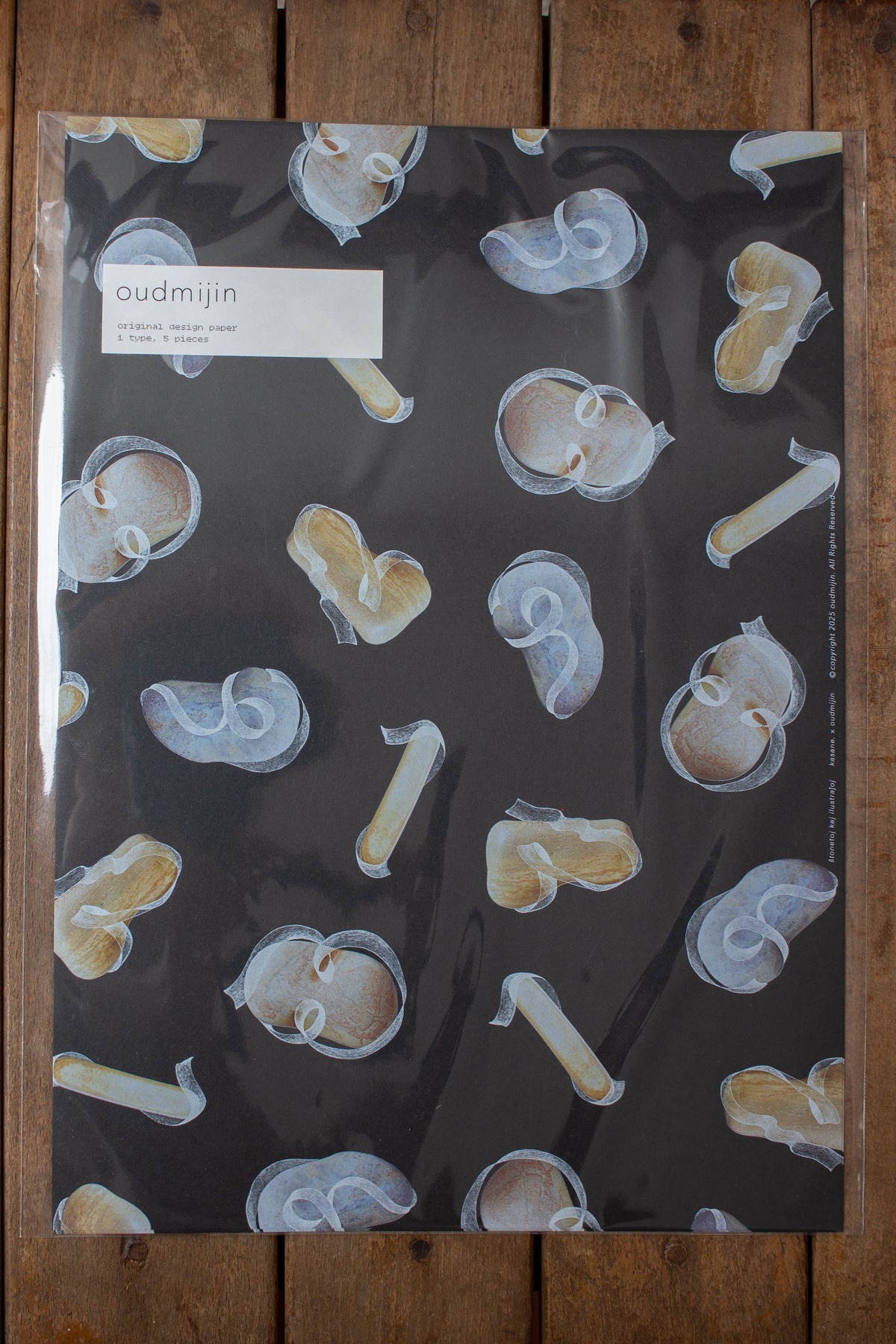 oudmijin デザインペーパー 1987 | LETTER STAND lolo