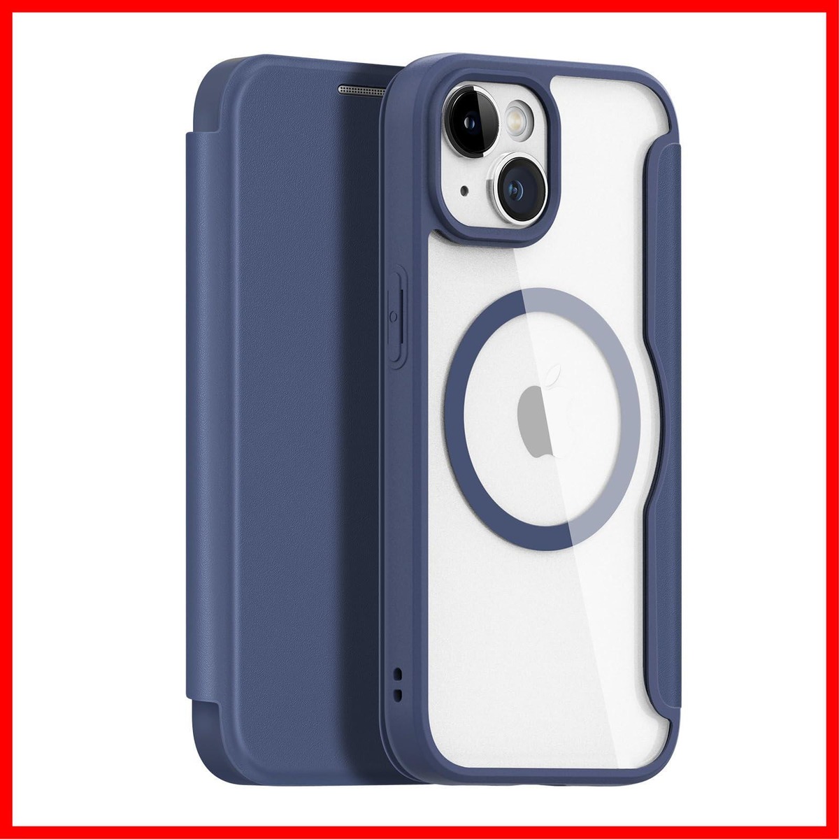 iphone 15 ケース 手帳型 magsafe対応 背面 透明 クリア 財布型 アイホン 15 ケース マグネット スマホケース iPhone15手帳型ケース 耐衝撃 カバー 薄い Qi ...