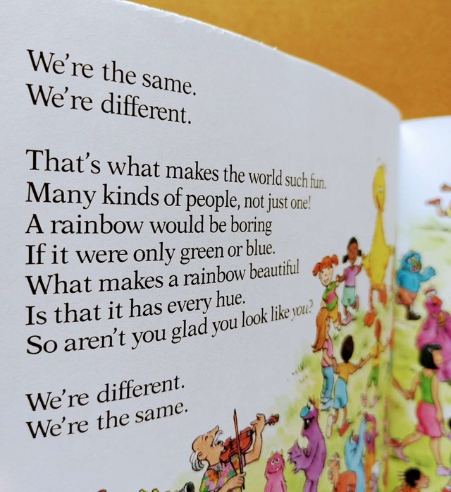 We're different we're are the same AND WE'RE ALL WONDERFEL ! | おすすめの英語 ...