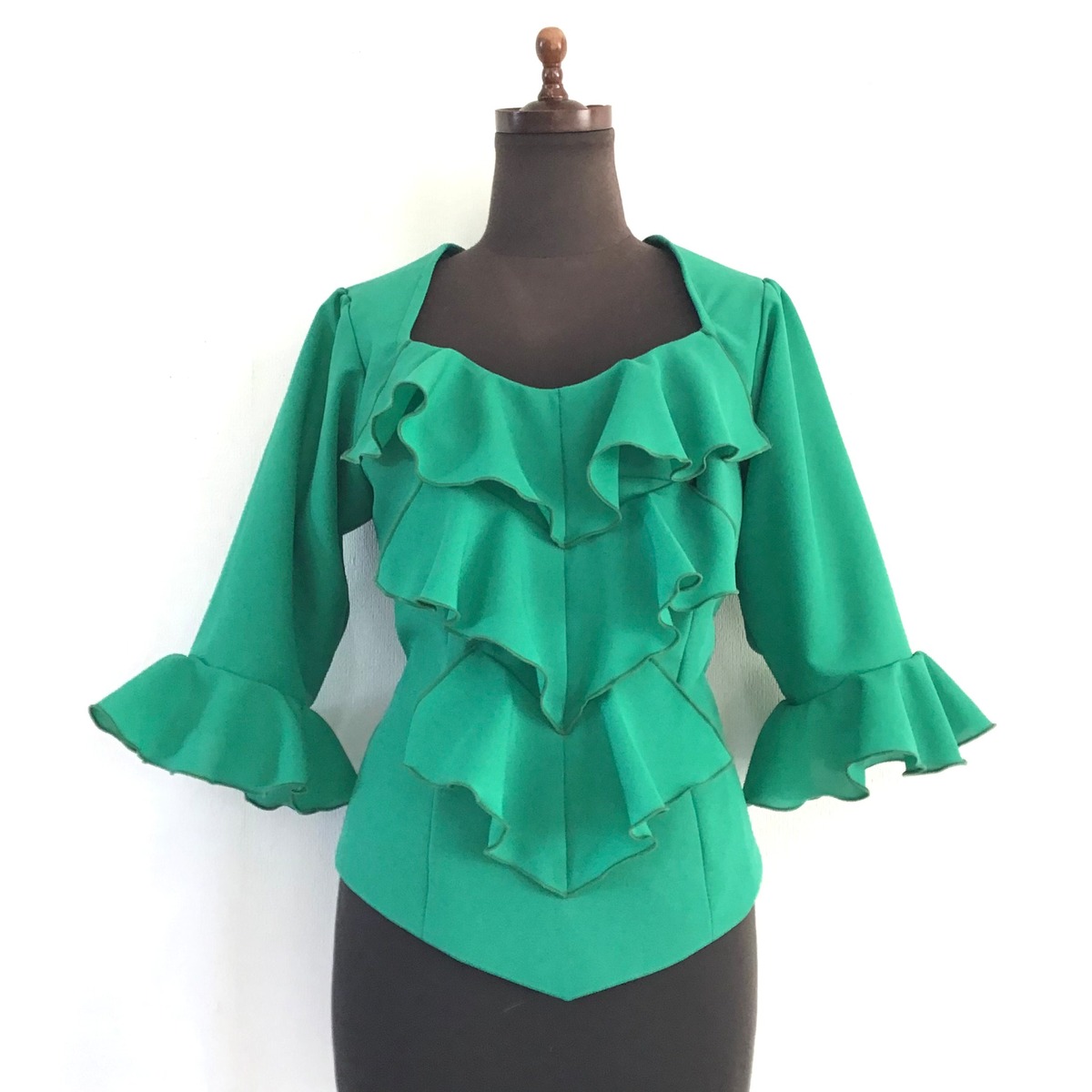 フラメンコ衣装 ブラウス 3Lサイズ K882 | アトリエ貴美恵