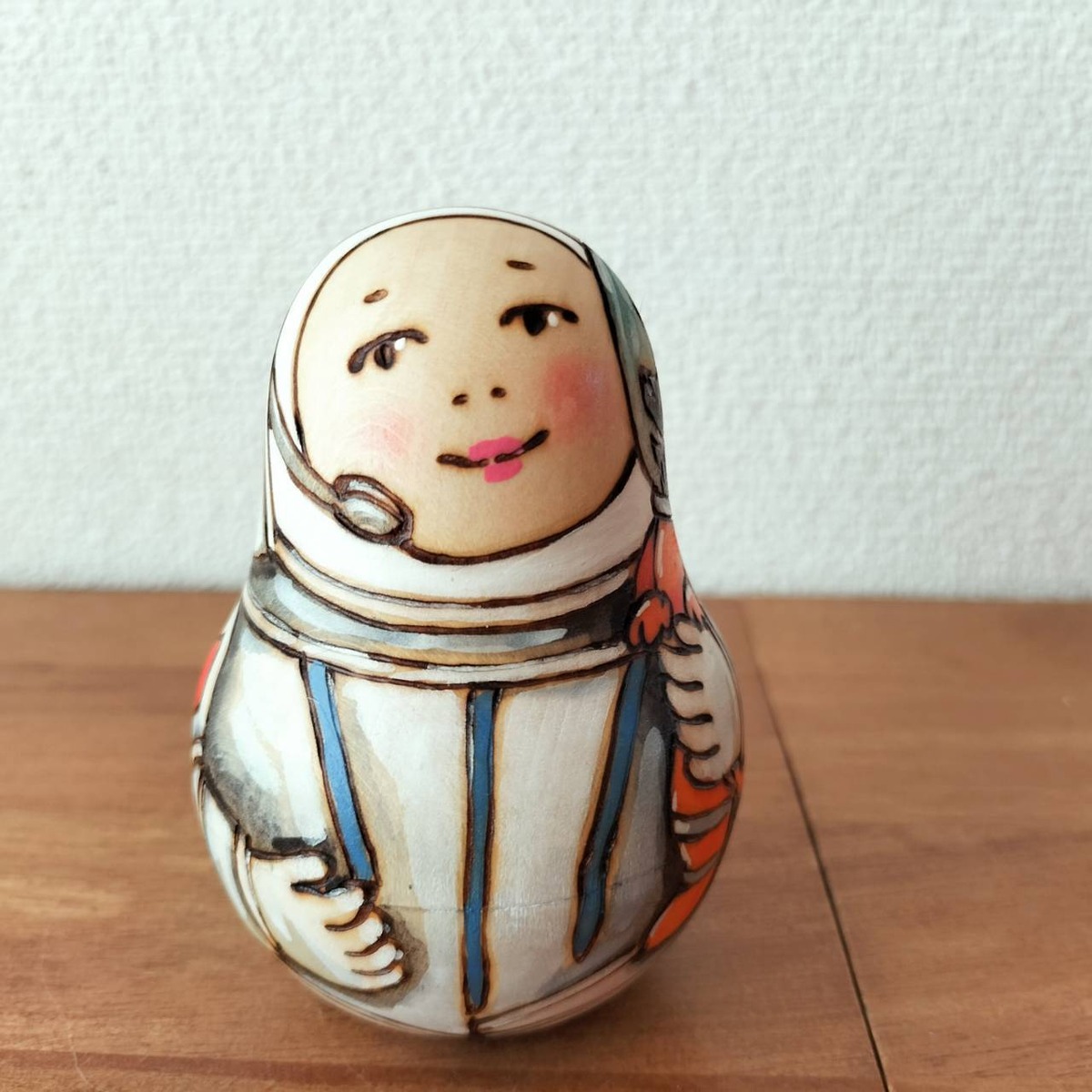 【DU008】北欧ロシア雑貨、マトリョーシカ/起き上がりこぼし 宇宙開発CCCP | 中島雑貨 -ロシア直輸入販売-