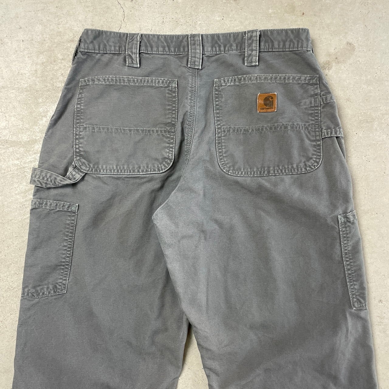 Carhartt カーハート ペインターパンツ ダック地 メンズW33 古着 ライトオンス B151 FAT グレー【ワークパンツ】/グレー ...