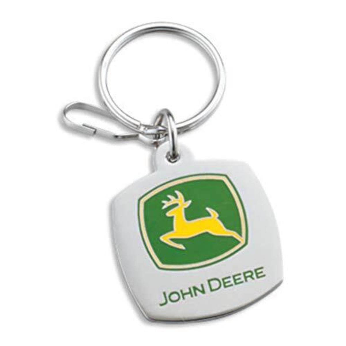 【ネコポス】 John Deere Key Chain ジョン ディアー キーホルダー キーチェイン トラクター 耕運機 アメリカ アメ車 ...